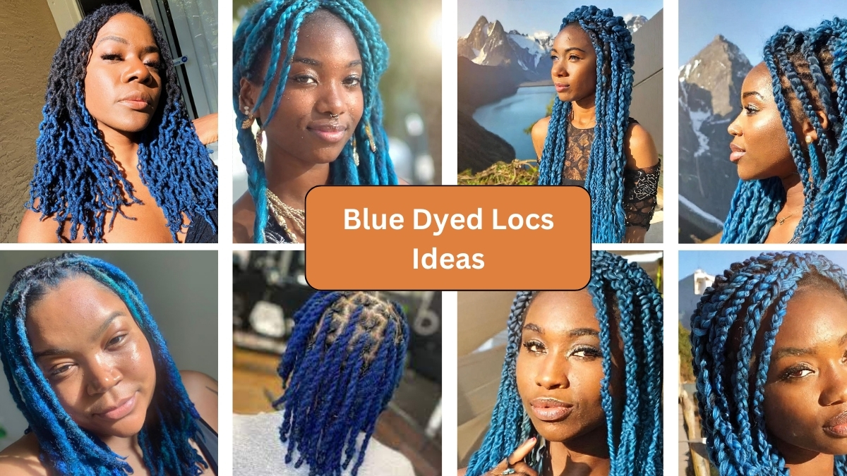 10 Dyed Locs Ideas Blue - Stylish Hair Ideas