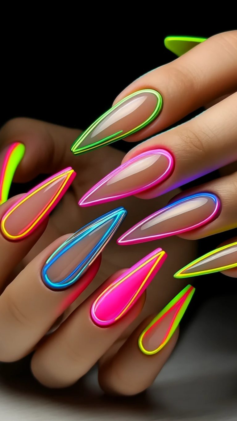25 Summer Nails Almond (Your Next Manicure) - Stylish Hair Ideas