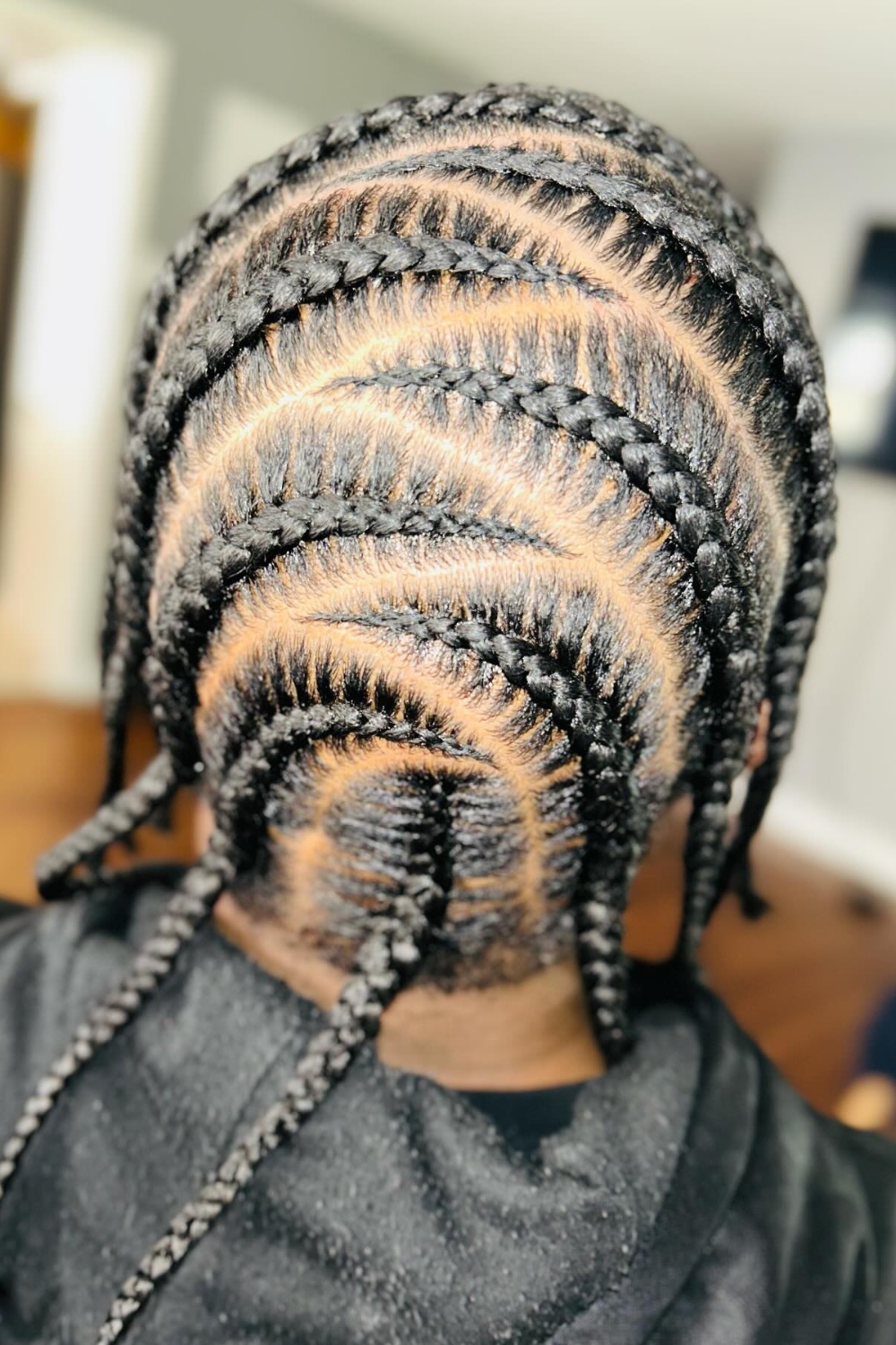 25 Braids in Front Weave in Back - Stylish Hair Ideas