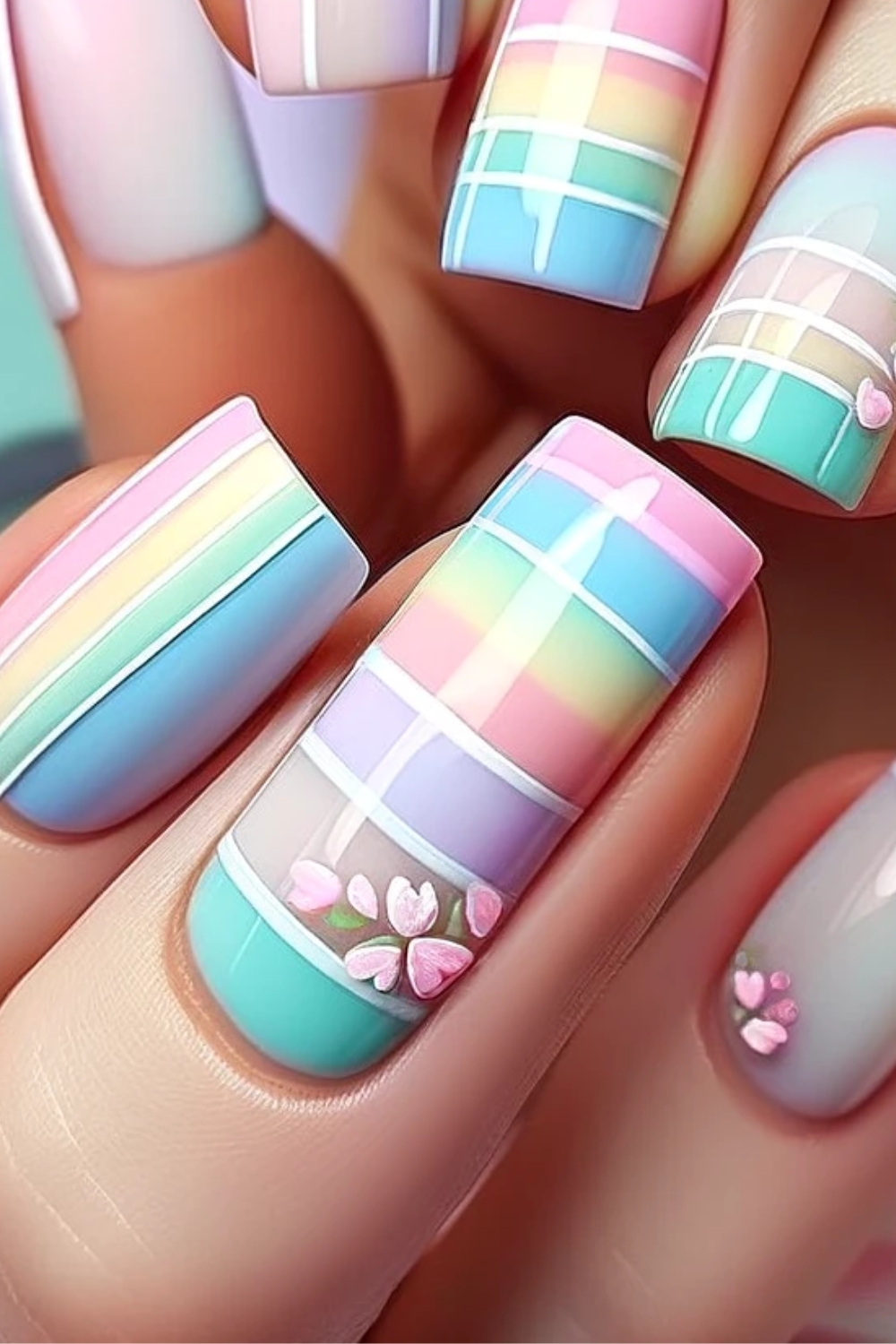 20 Square Summer Nails With Images - Stylish Hair Ideas