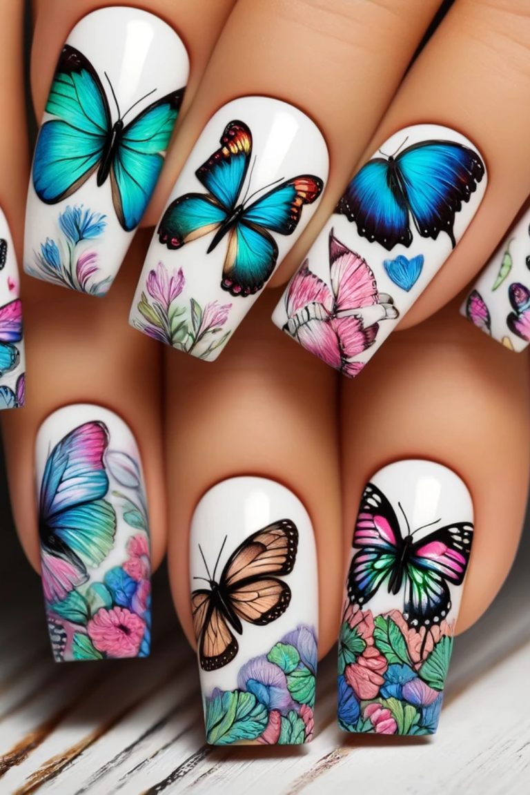 20 Square Summer Nails With Images - Stylish Hair Ideas