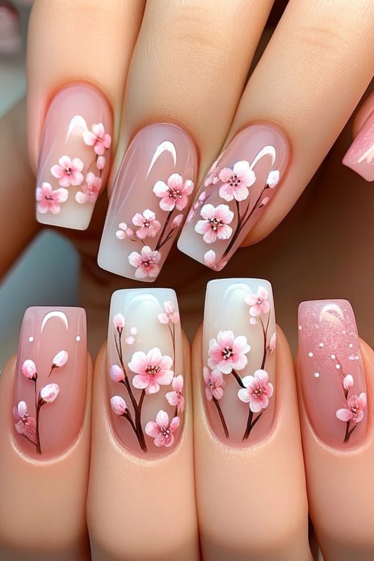 20 Square Summer Nails With Images - Stylish Hair Ideas
