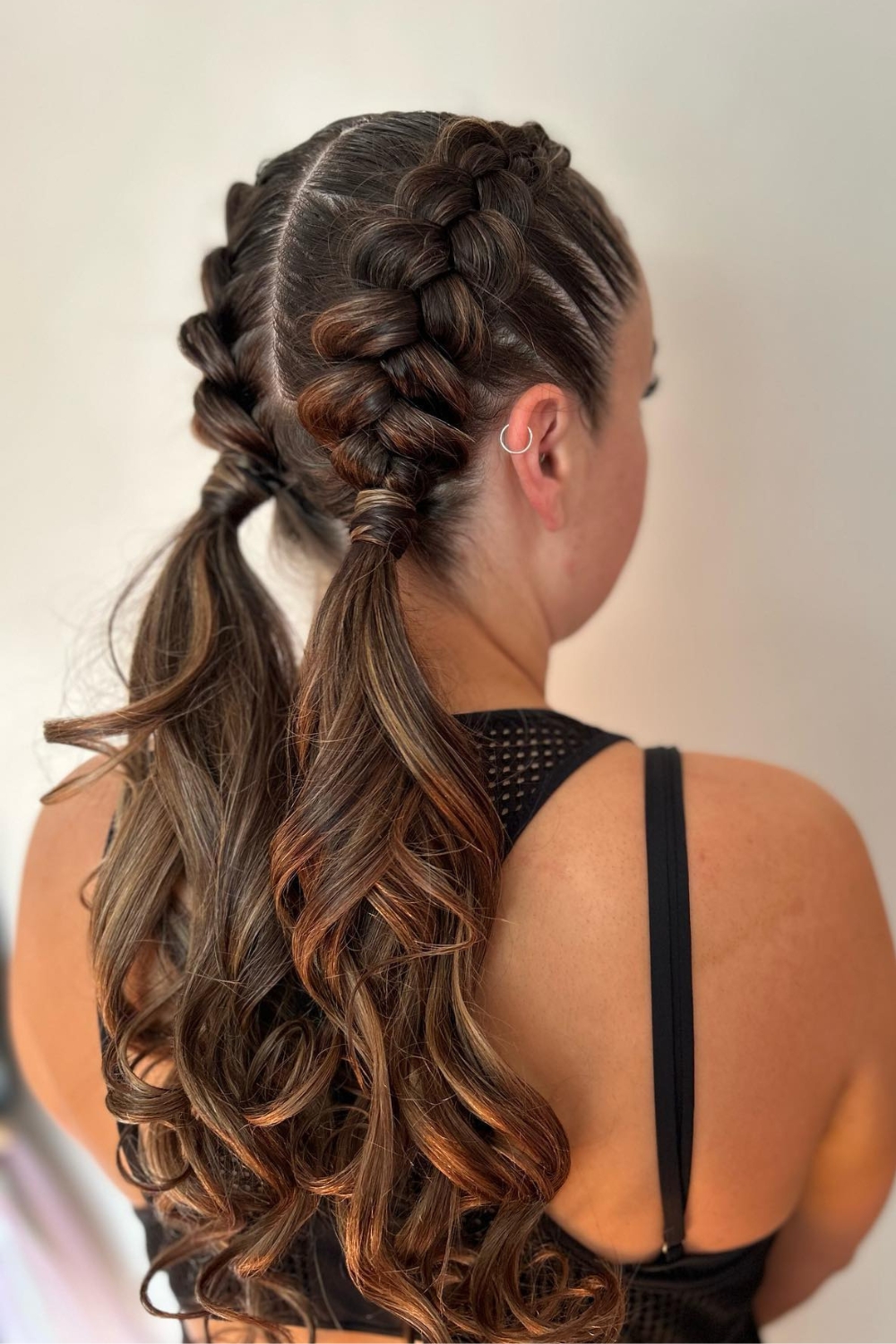 25 Braids in Front Weave in Back - Stylish Hair Ideas