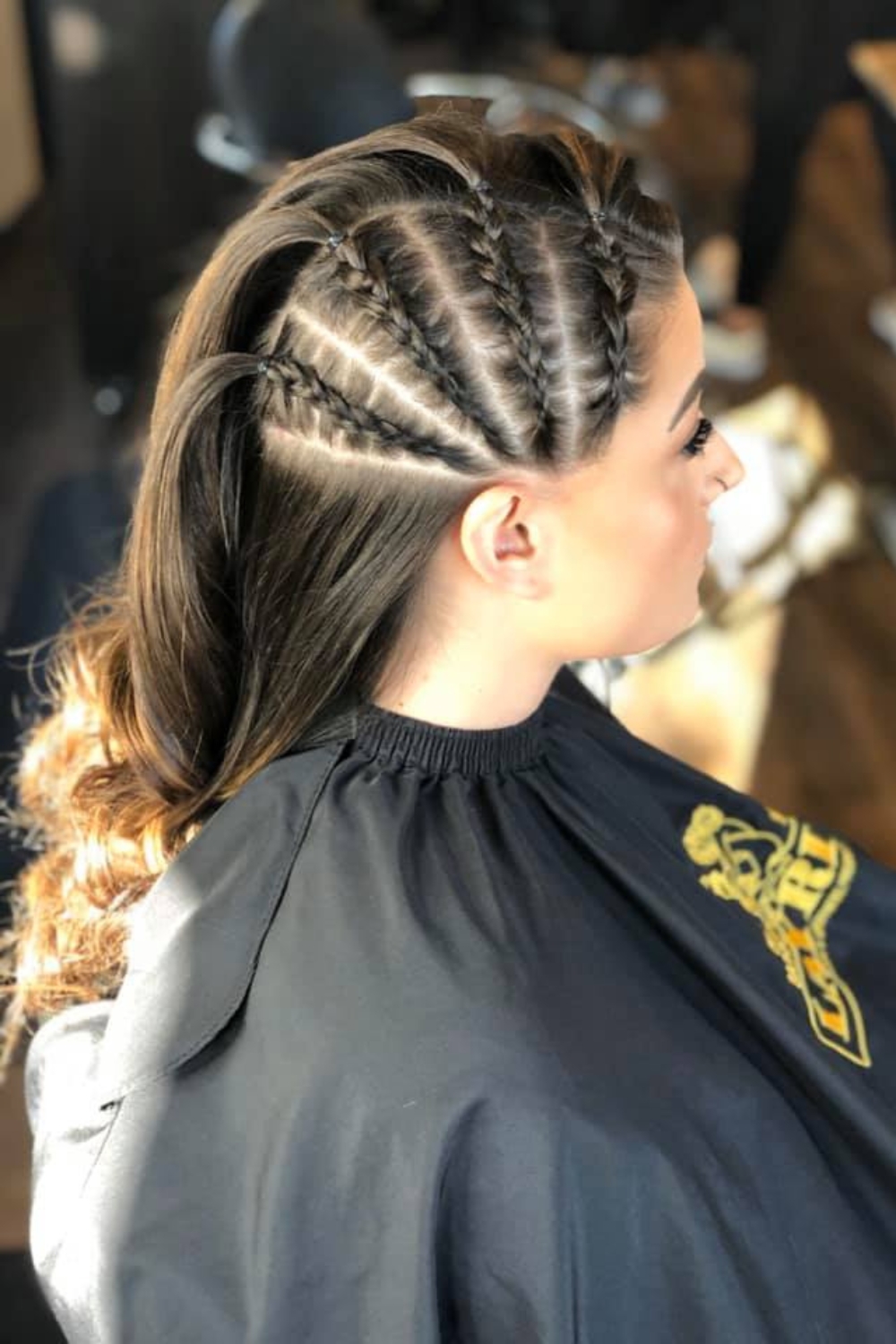 25 Braids in Front Weave in Back - Stylish Hair Ideas