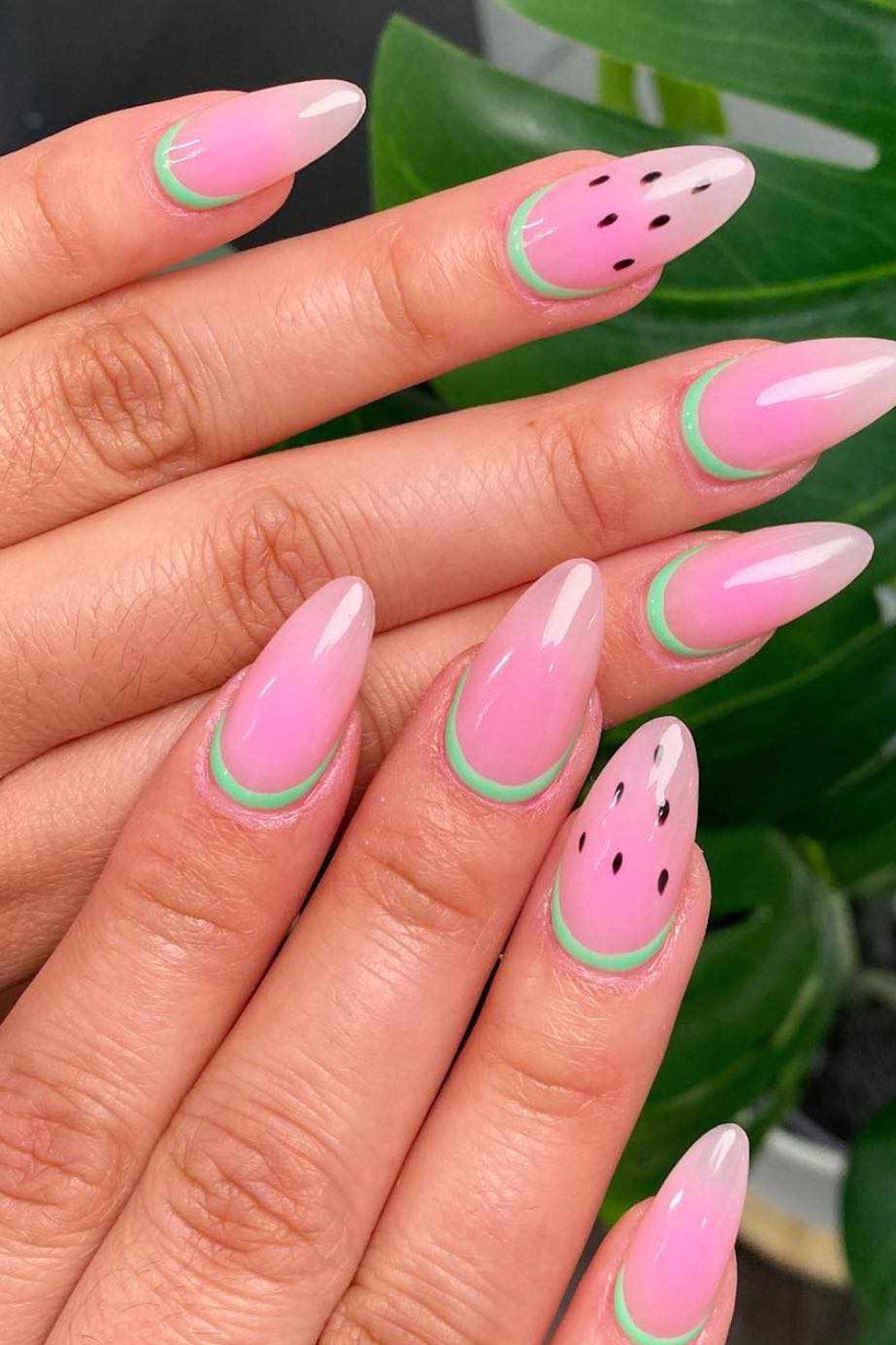 25 Pink Nail Designs for a Hot Summer - Stylish Hair Ideas