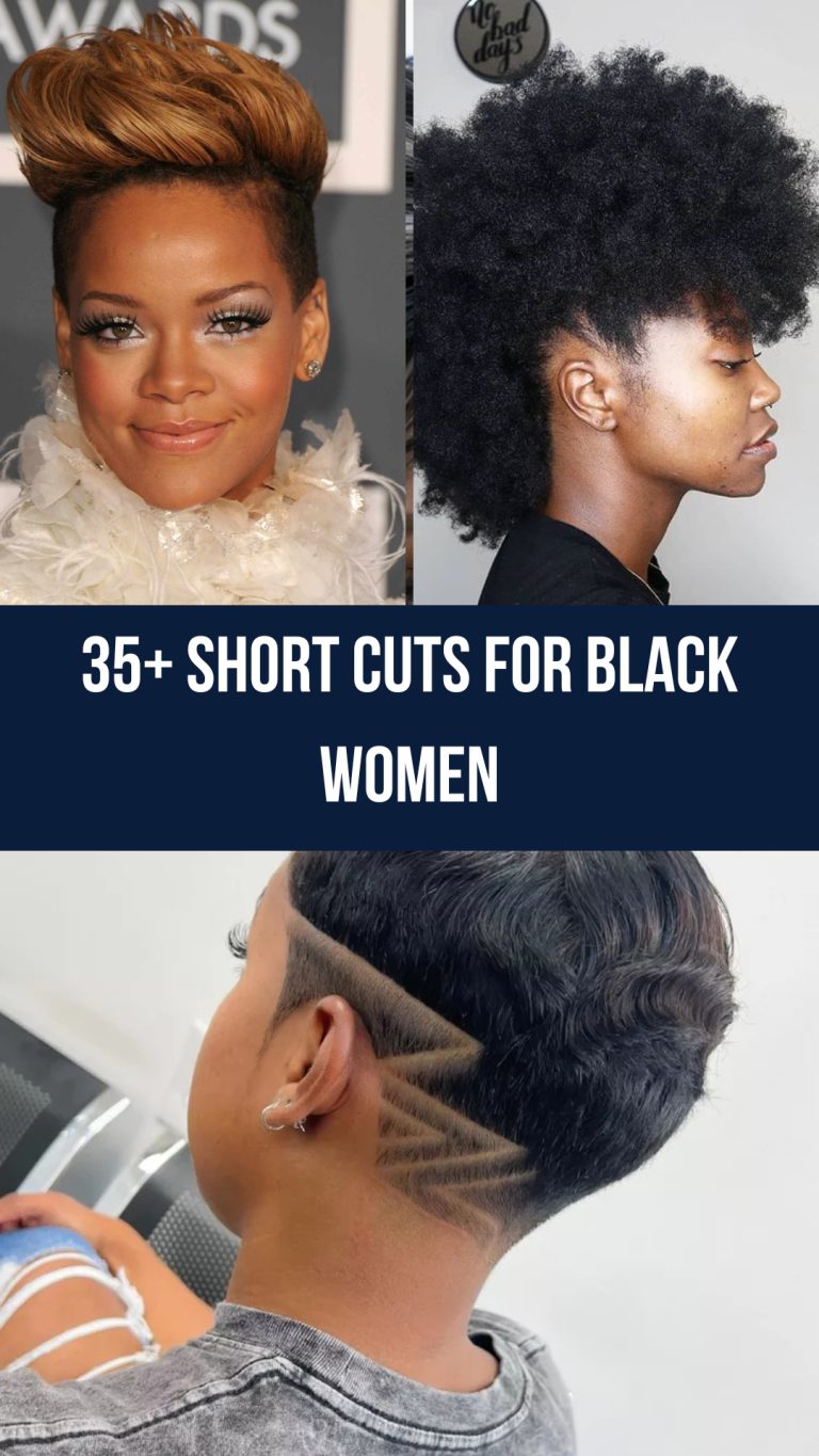 35+ Short Cuts for Black Women - Stylish Hair Ideas