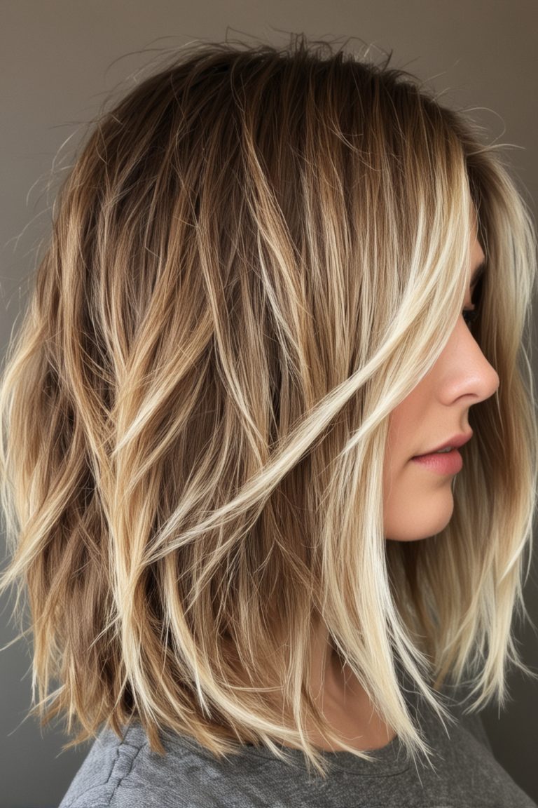 45 Layered Lob Haircuts - Stylish Hair Ideas