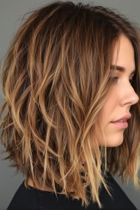 45 Layered Lob Haircuts - Stylish Hair Ideas