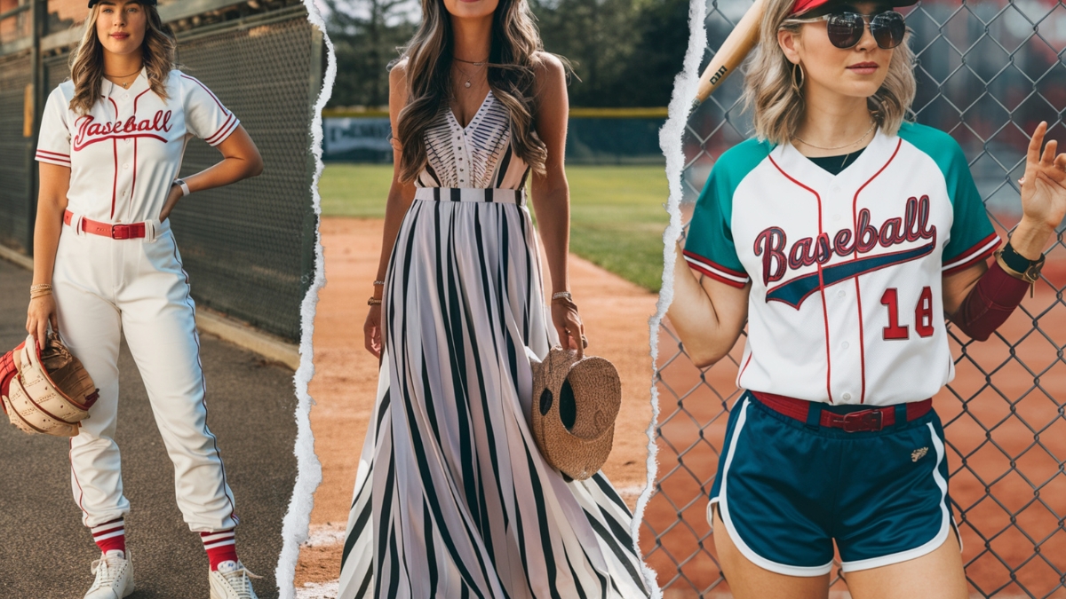 17 Must Try Baseball Outfits Ideas for Women - Stylish Hair Ideas
