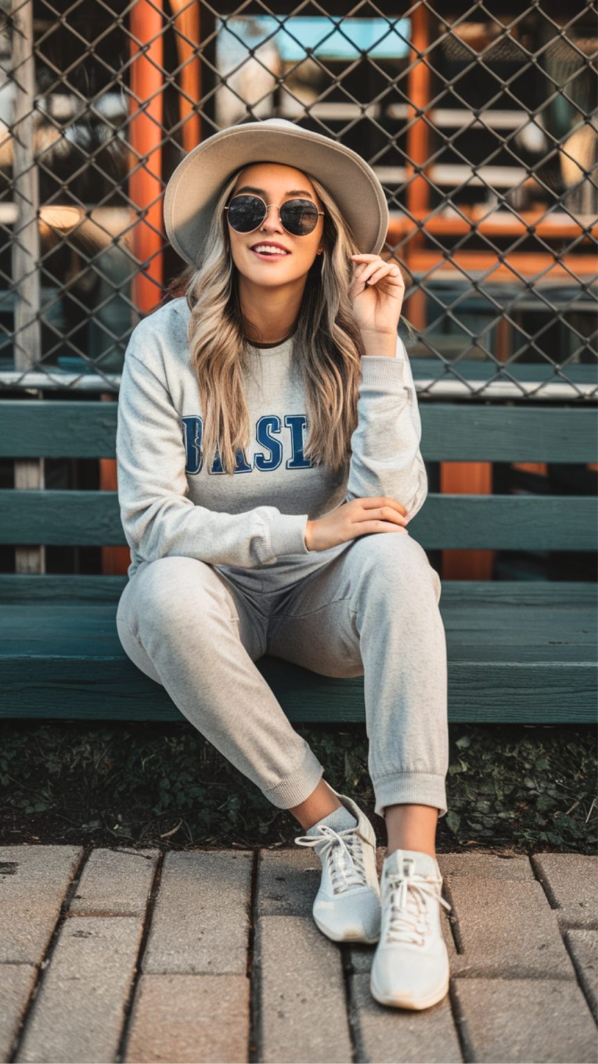 17 Must Try Baseball Outfits Ideas for Women - Stylish Hair Ideas