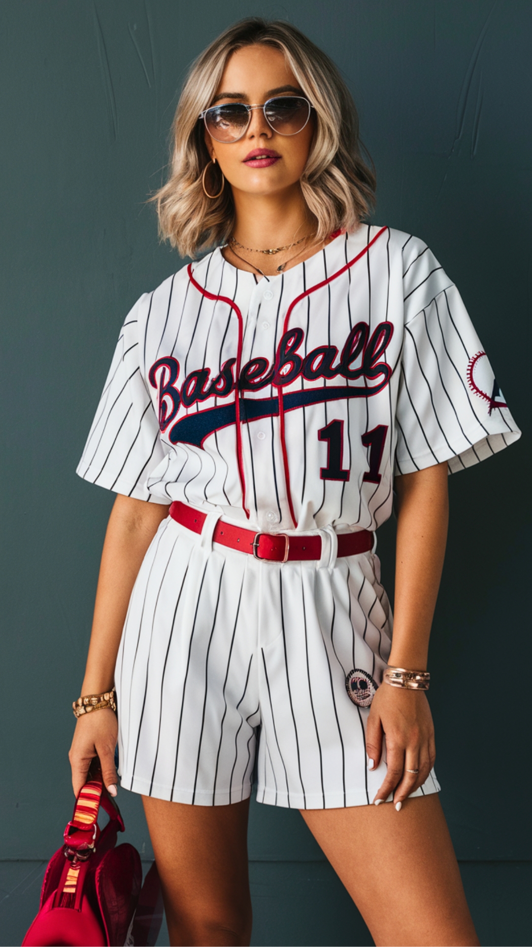 17 Must Try Baseball Outfits Ideas for Women - Stylish Hair Ideas