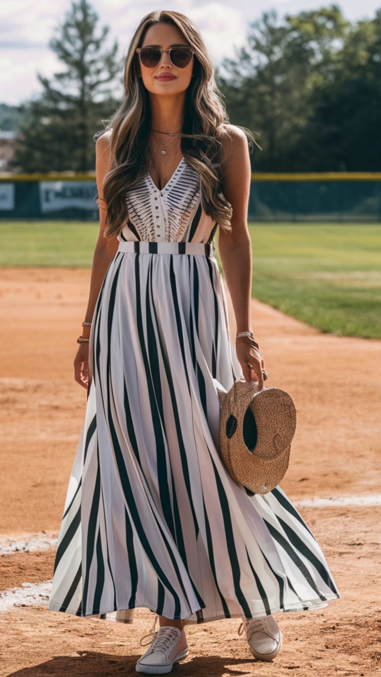 17 Must Try Baseball Outfits Ideas for Women - Stylish Hair Ideas