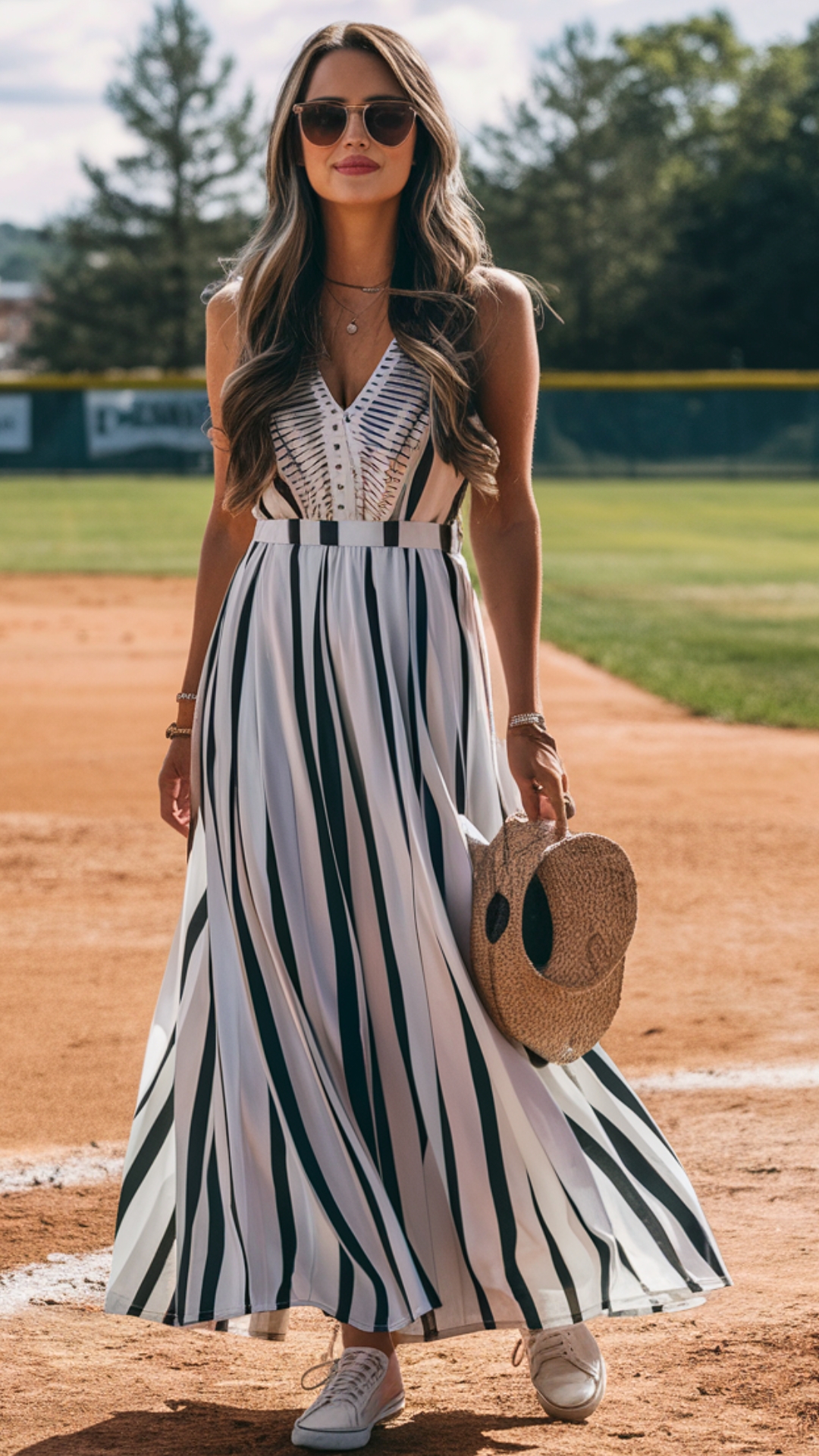 17 Must Try Baseball Outfits Ideas for Women - Stylish Hair Ideas