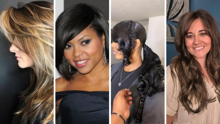 35 Side Swept Bangs - Stylish Hair Ideas