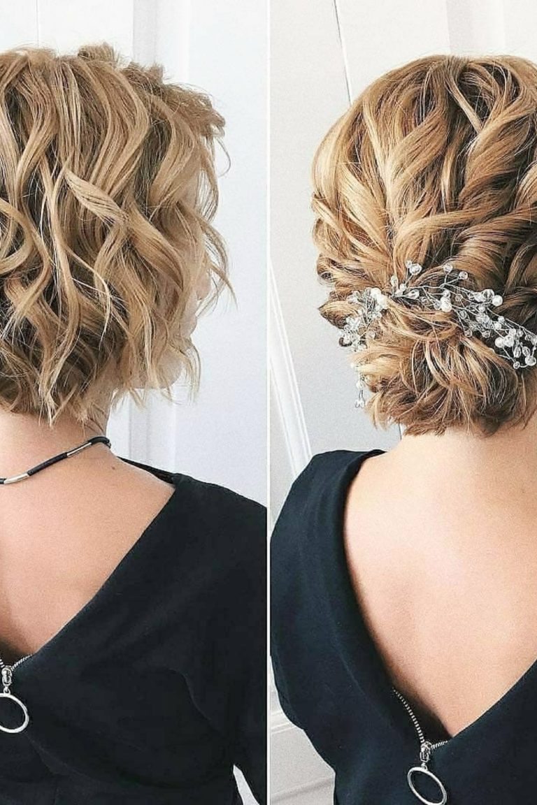 40 Quick Updos For Short Hair Ideas - Stylish Hair Ideas