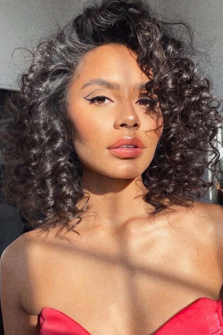 79 Beautiful Mid-Length Curly Hair Ideas - Stylish Hair Ideas