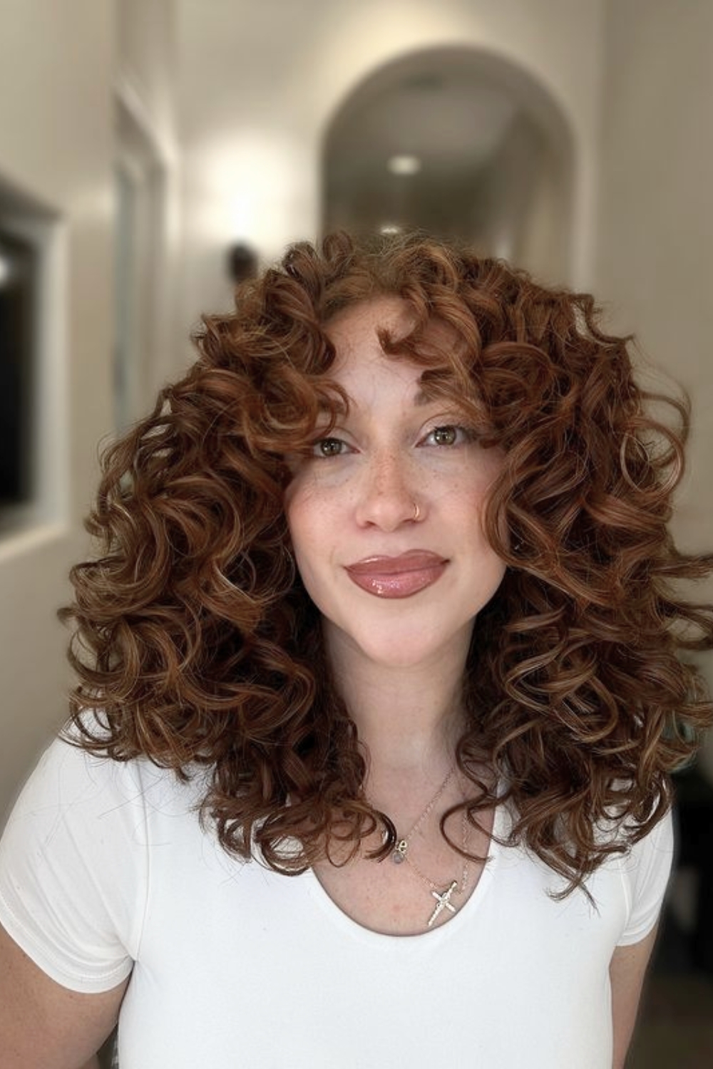 79 Beautiful Mid-Length Curly Hair Ideas - Stylish Hair Ideas