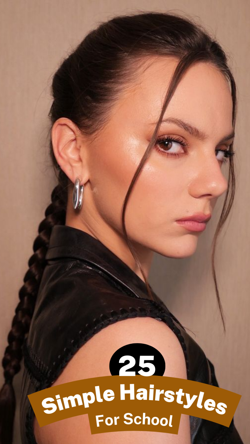25 Simple Hairstyles For School - Stylish Hair Ideas