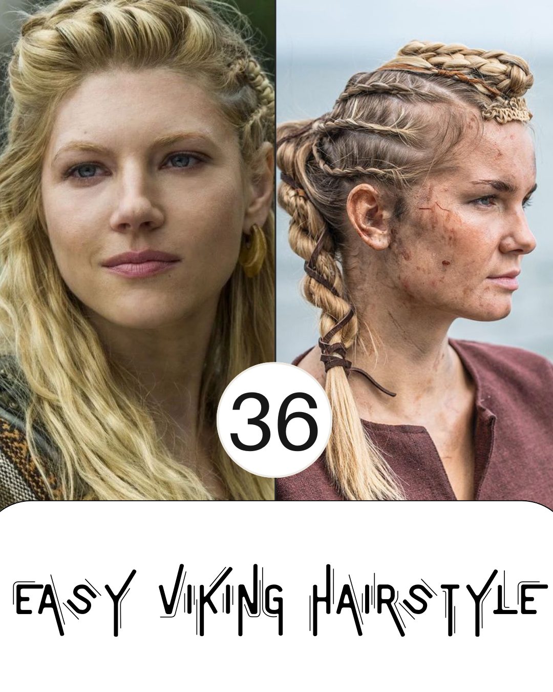 36 Easy Viking Hairstyle Ideas for Female - Stylish Hair Ideas