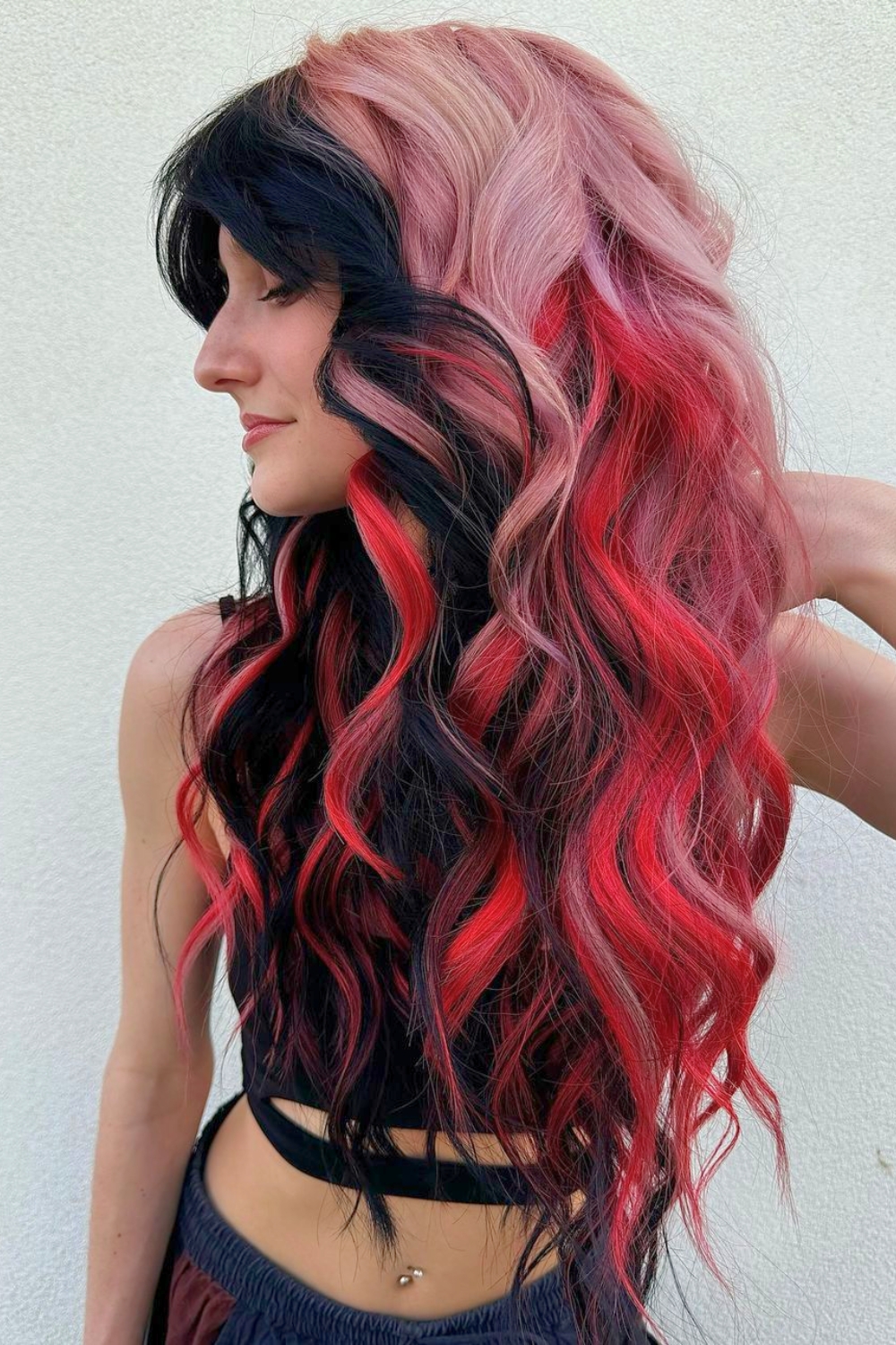 25 Neopolitan Hair Highlights - Stylish Hair Ideas