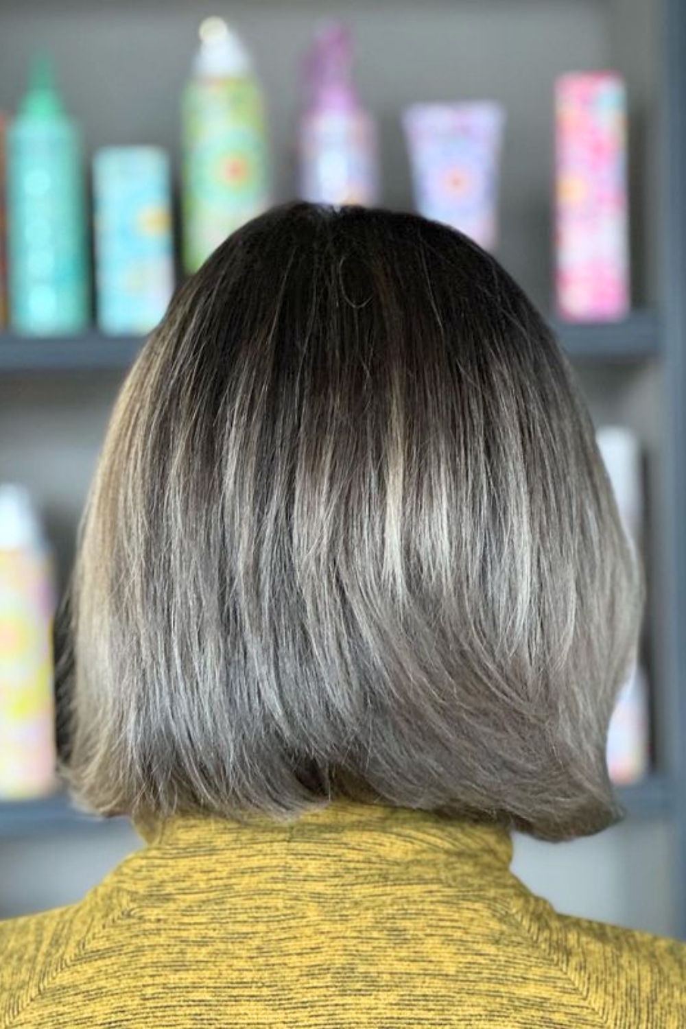 35 Grey Blending Highlights Brunette - Stylish Hair Ideas