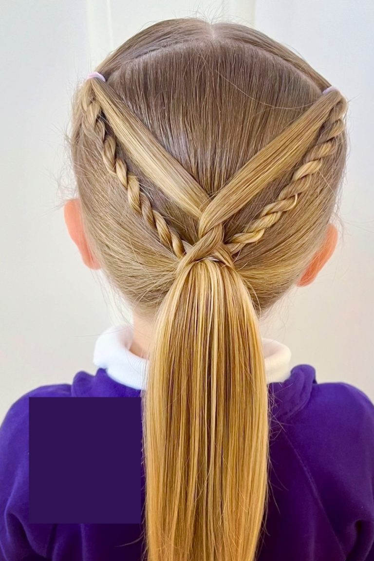 25 Simple Hairstyles For School - Stylish Hair Ideas
