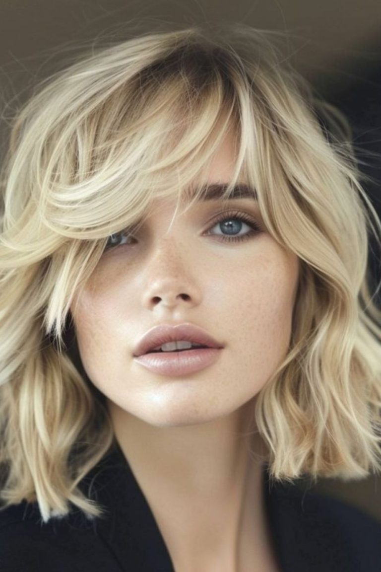 28 Lob with Fringe Hair Ideas - Stylish Hair Ideas