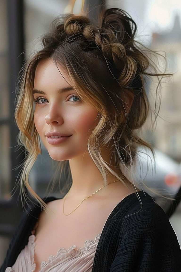27 Newest High Messy Bun Hairstyles - Stylish Hair Ideas