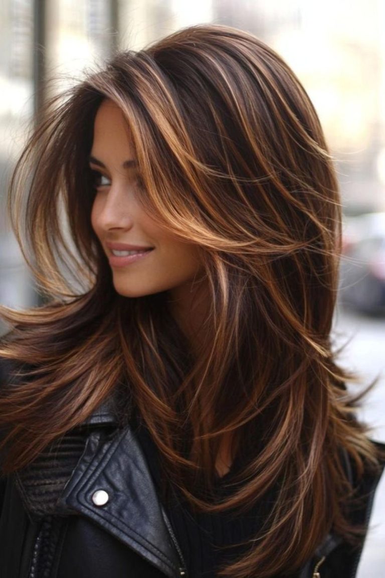 29 Stunning Brown Hair With Caramel Highlights - Stylish Hair Ideas