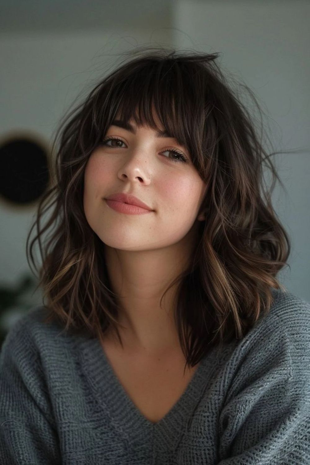 28 Lob with Fringe Hair Ideas - Stylish Hair Ideas