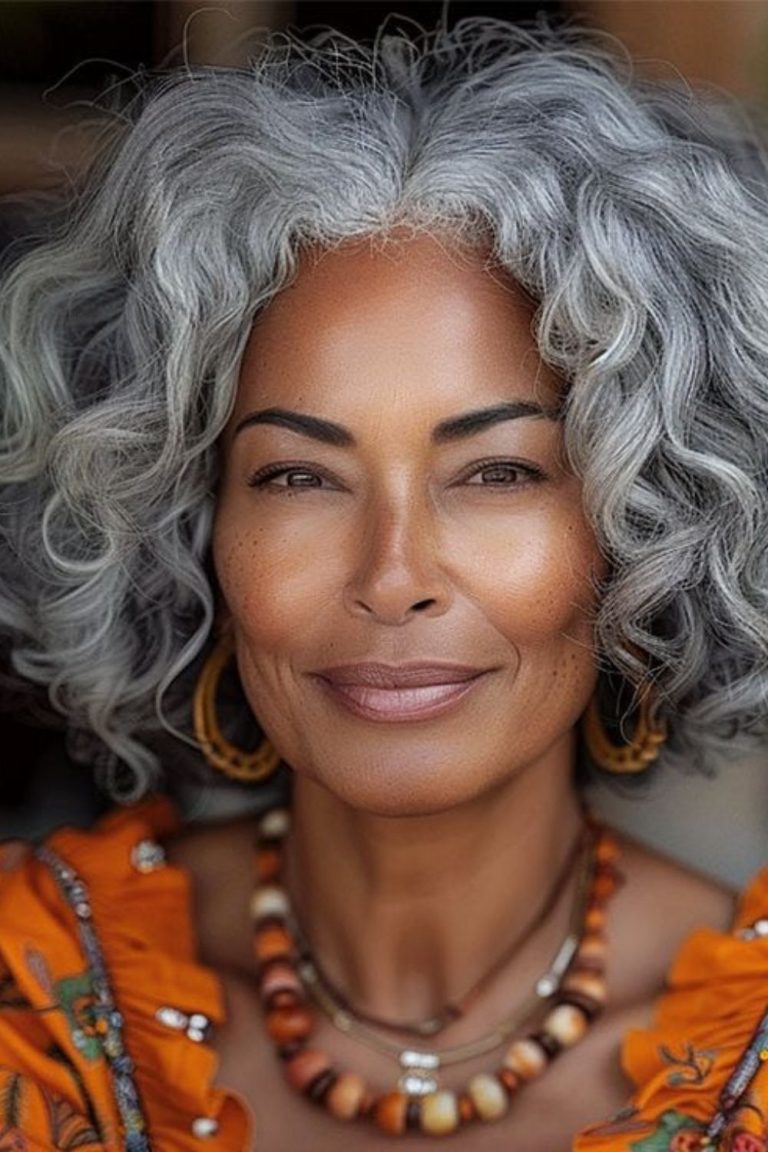 30 Grey Hair on Dark Skin Ideas - Stylish Hair Ideas