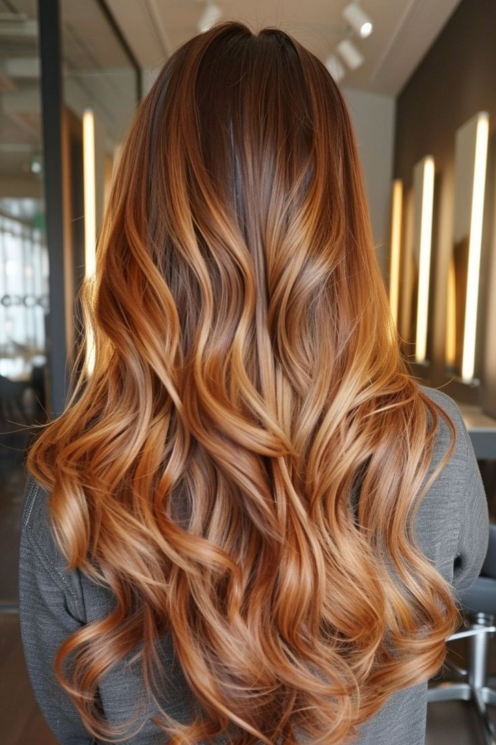 30 Cowboy Copper Hair with Blonde Money Pieces - Stylish Hair Ideas