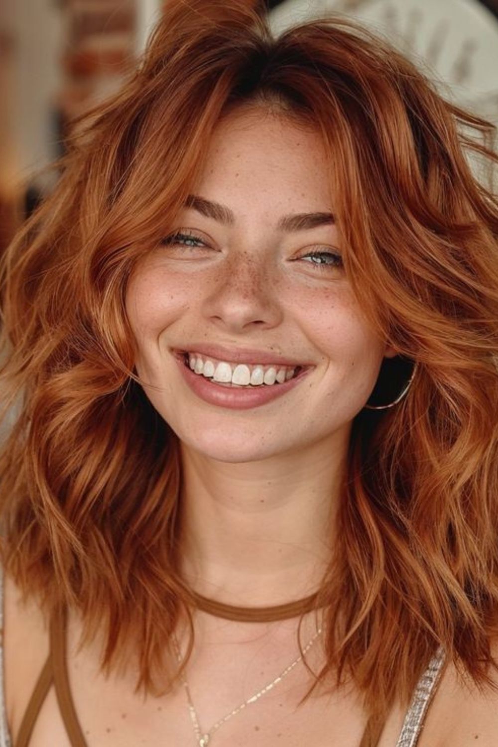 30 Cowboy Copper Hair with Blonde Money Pieces - Stylish Hair Ideas