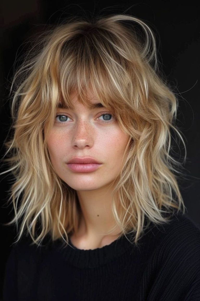 28 Lob with Fringe Hair Ideas - Stylish Hair Ideas