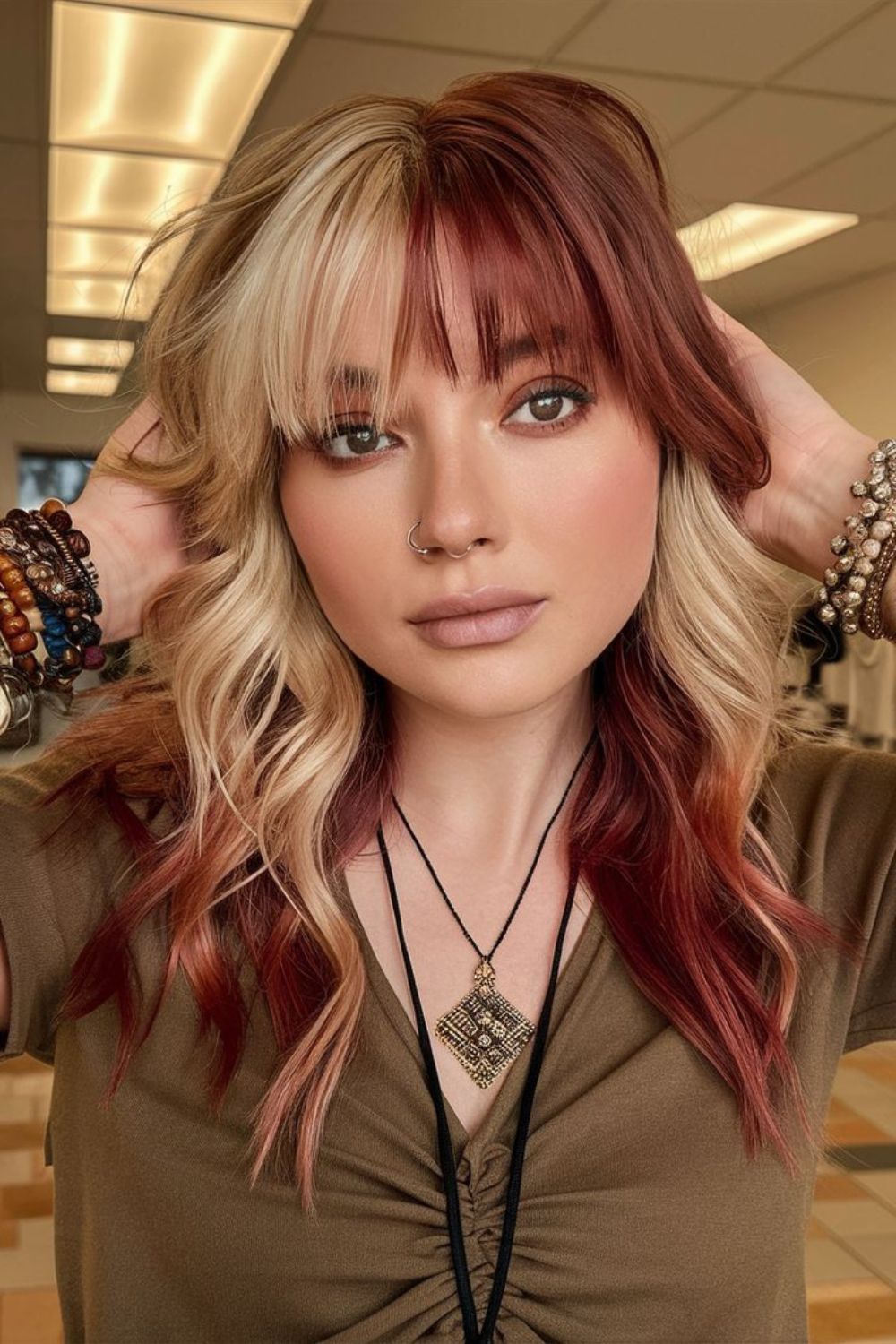 28 Lob with Fringe Hair Ideas - Stylish Hair Ideas