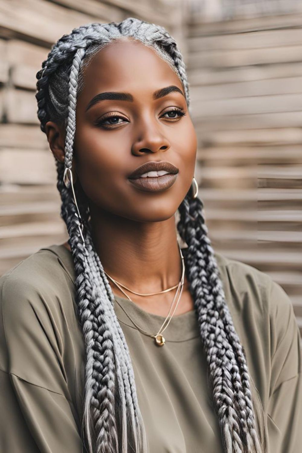 30 Grey Hair on Dark Skin Ideas - Stylish Hair Ideas