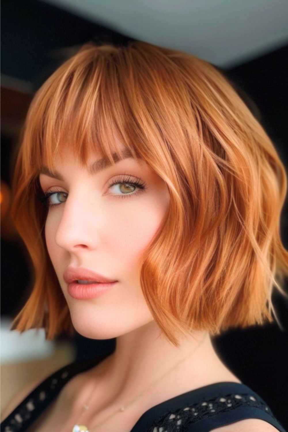 30 Cowboy Copper Hair with Blonde Money Pieces - Stylish Hair Ideas