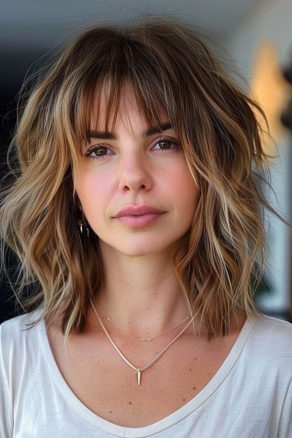 28 Lob with Fringe Hair Ideas - Stylish Hair Ideas