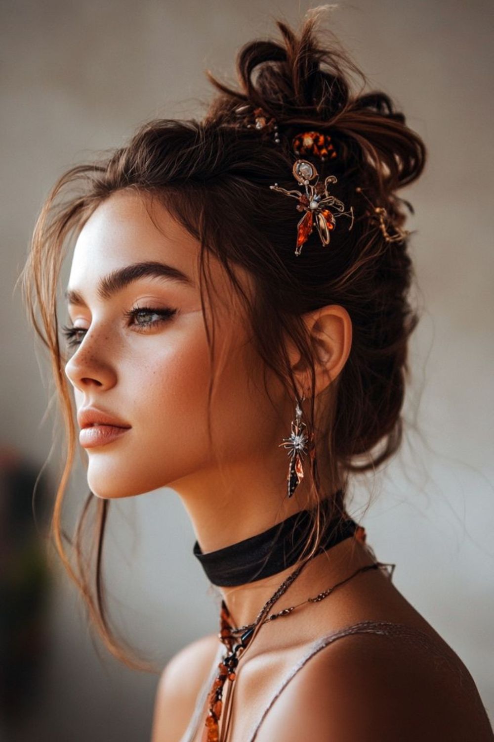 27 Newest High Messy Bun Hairstyles - Stylish Hair Ideas