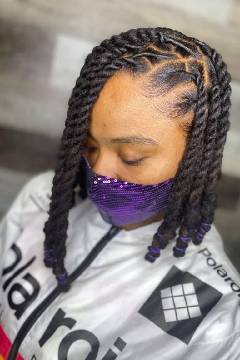 28 Unique Loc Retwist Styles for Women - Stylish Hair Ideas