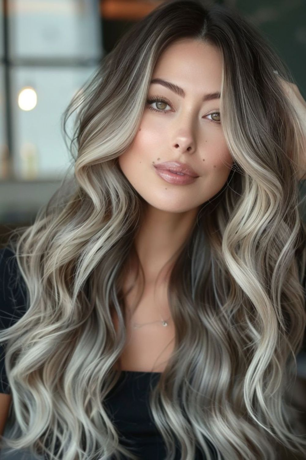 39 Stunning Ash Brown Hair with Money Piece Ideas - Stylish Hair Ideas