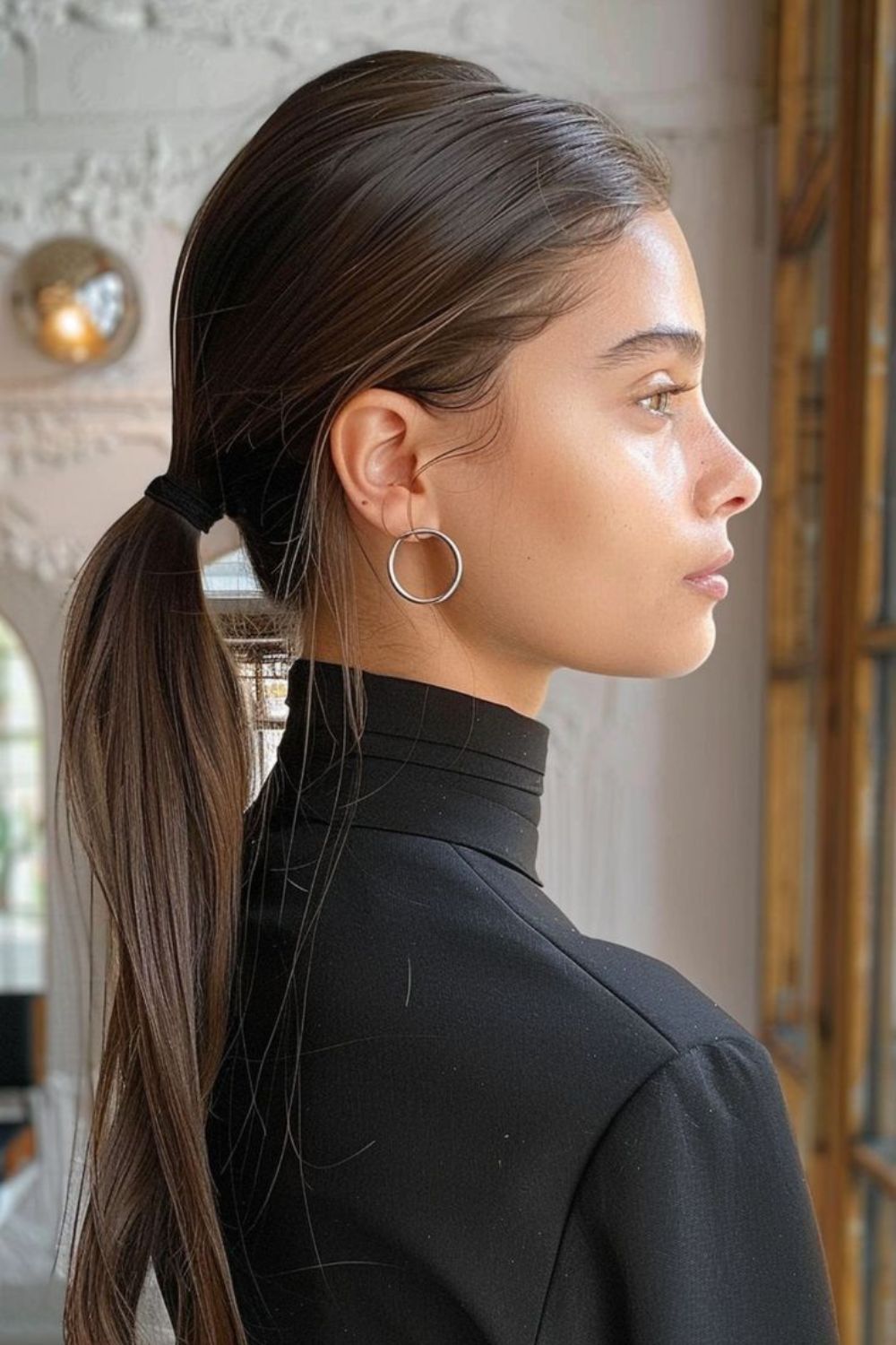 27 Stunning Turtle Neck Hairstyles - Stylish Hair Ideas
