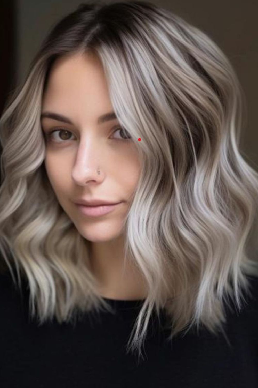 39 Stunning Ash Brown Hair with Money Piece Ideas - Stylish Hair Ideas