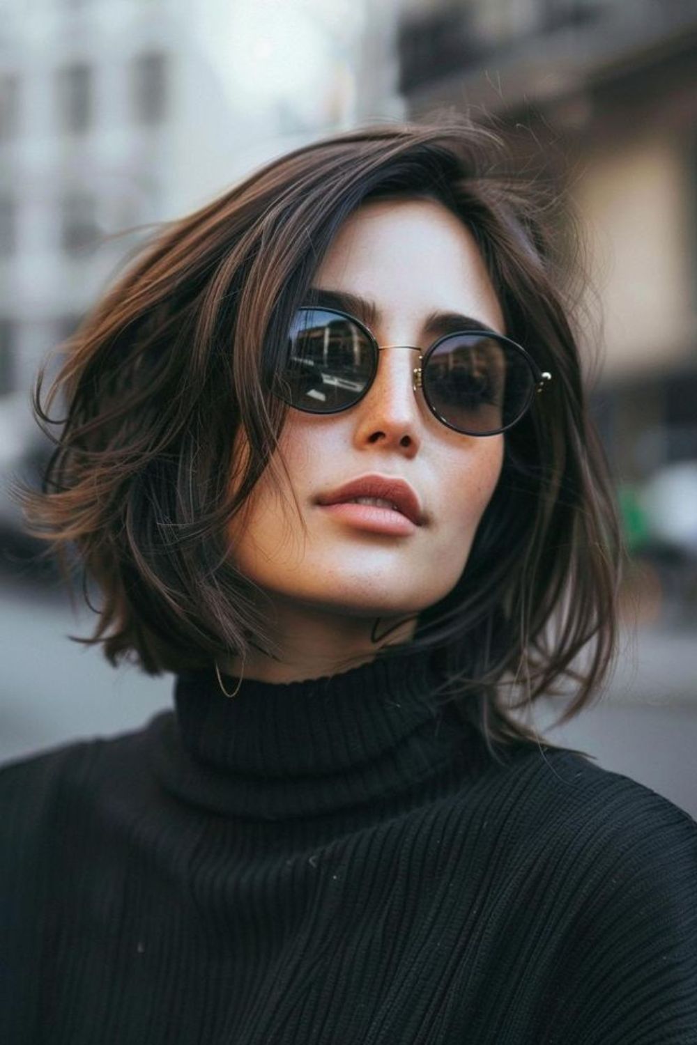 27 Stunning Turtle Neck Hairstyles - Stylish Hair Ideas