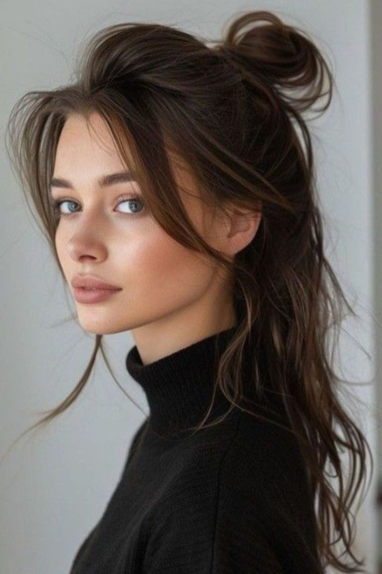 27 Stunning Turtle Neck Hairstyles - Stylish Hair Ideas