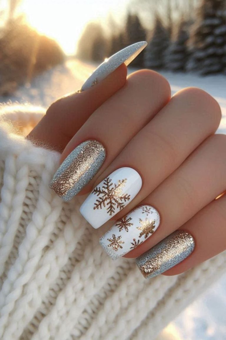 29 Super Cute January Nails Ideas Simple - Stylish Hair Ideas