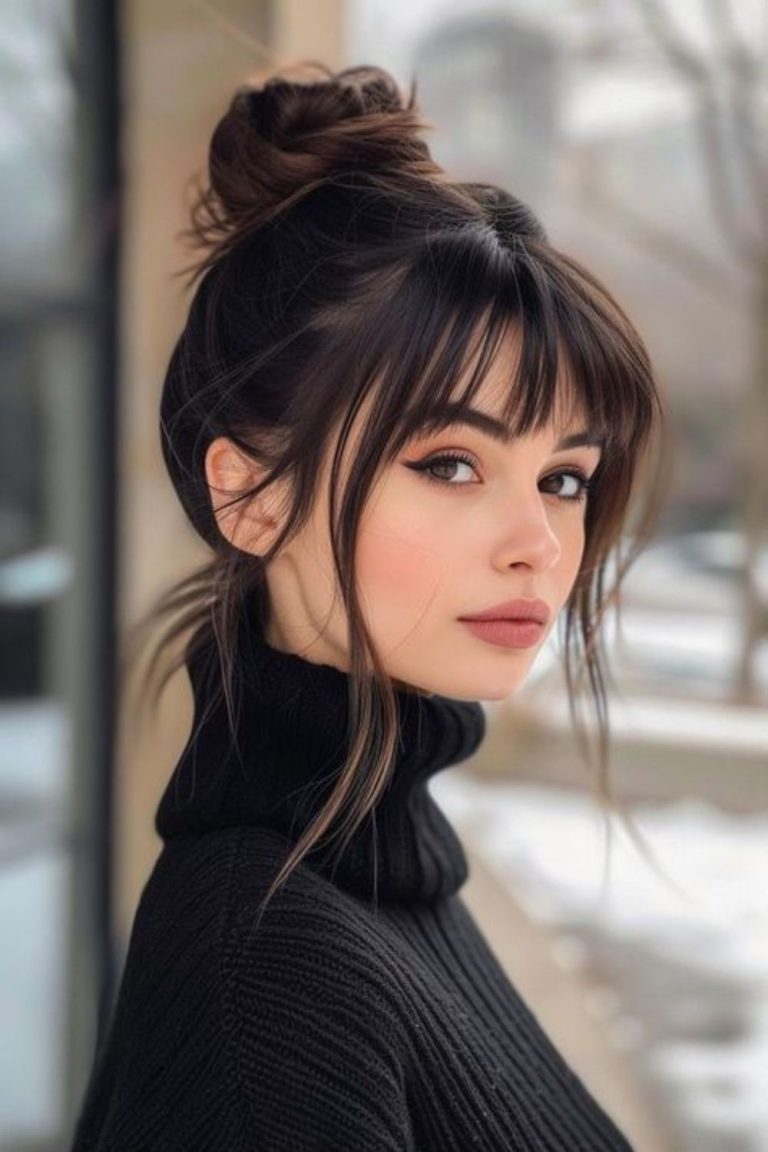 27 Stunning Turtle Neck Hairstyles - Stylish Hair Ideas