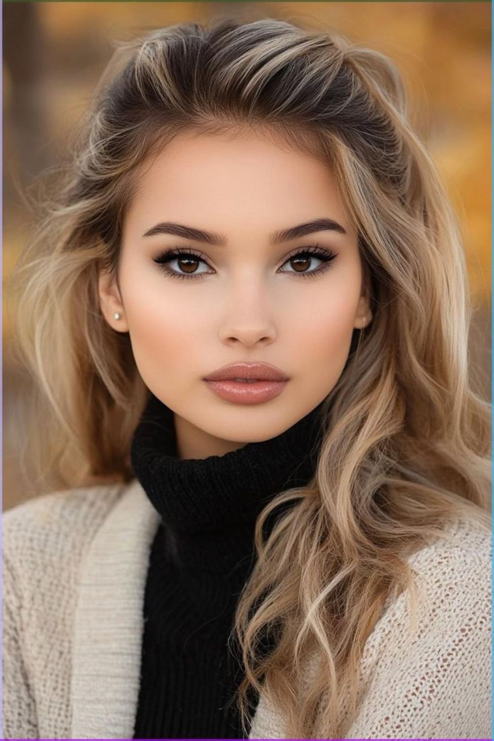 27 Stunning Turtle Neck Hairstyles - Stylish Hair Ideas