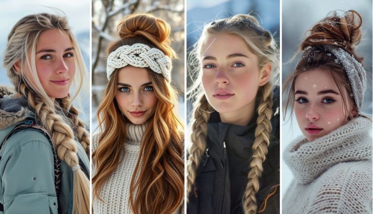 27 Best Skiing Hairstyles - Stylish Hair Ideas