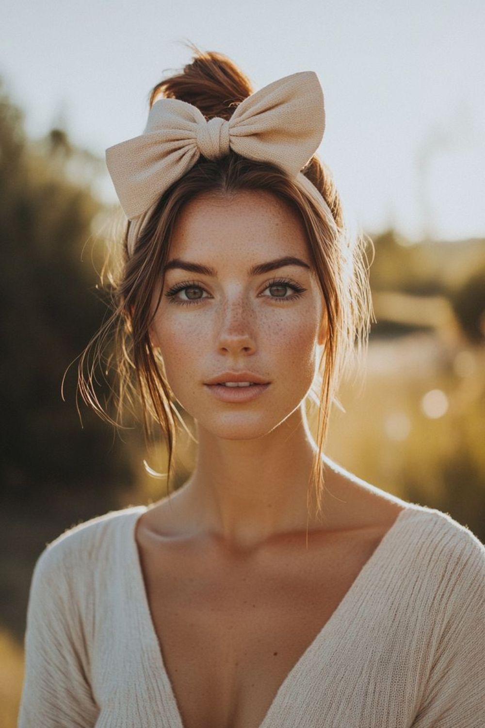 28 Cute Hairstyles with a Bow - Stylish Hair Ideas